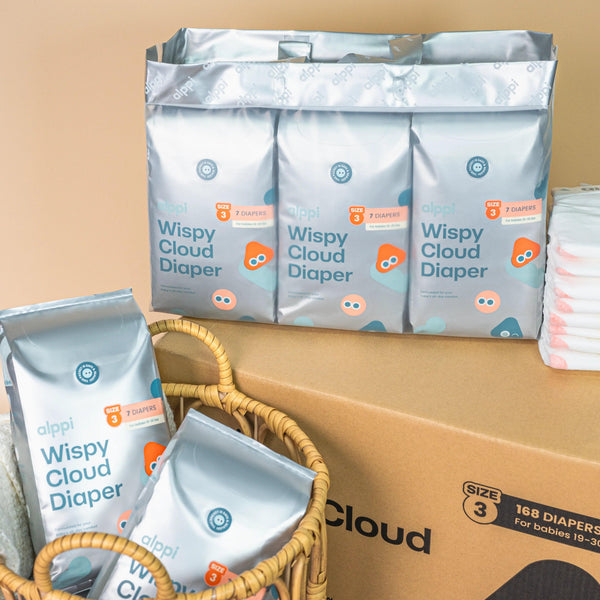 Wispy Cloud Diaper